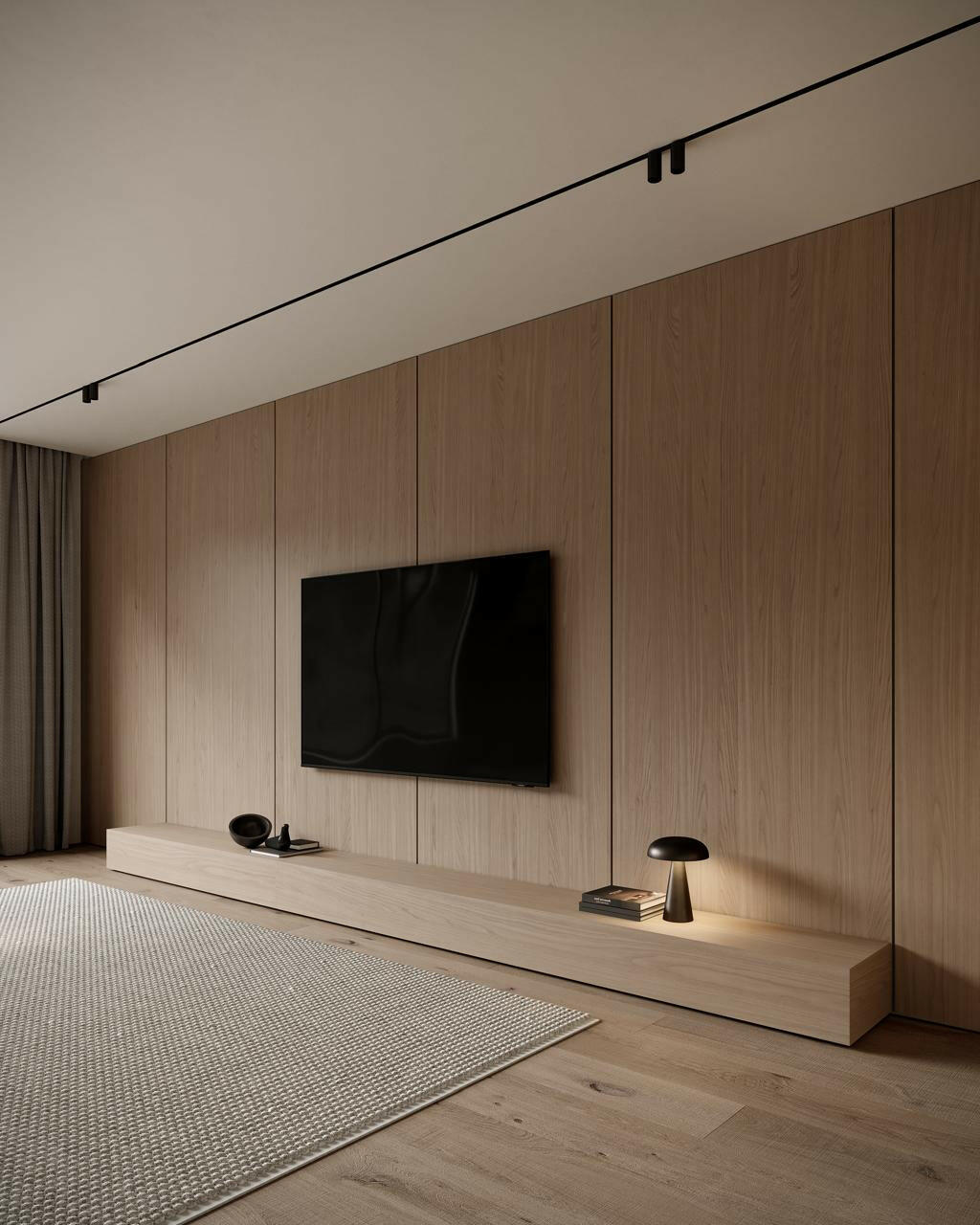Nordic Essence TV Unit: Minimalist Design & Timeless Elegance